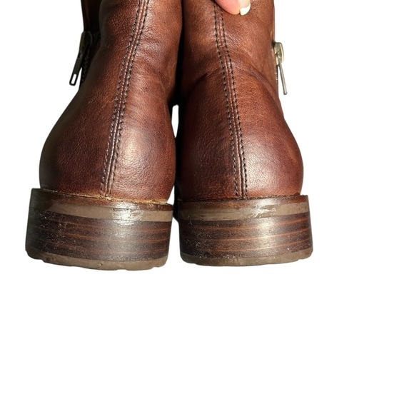 Sofft | Shoes | Sofft Beckie Rose Soft Leather Double Sided Zip Ankle ...